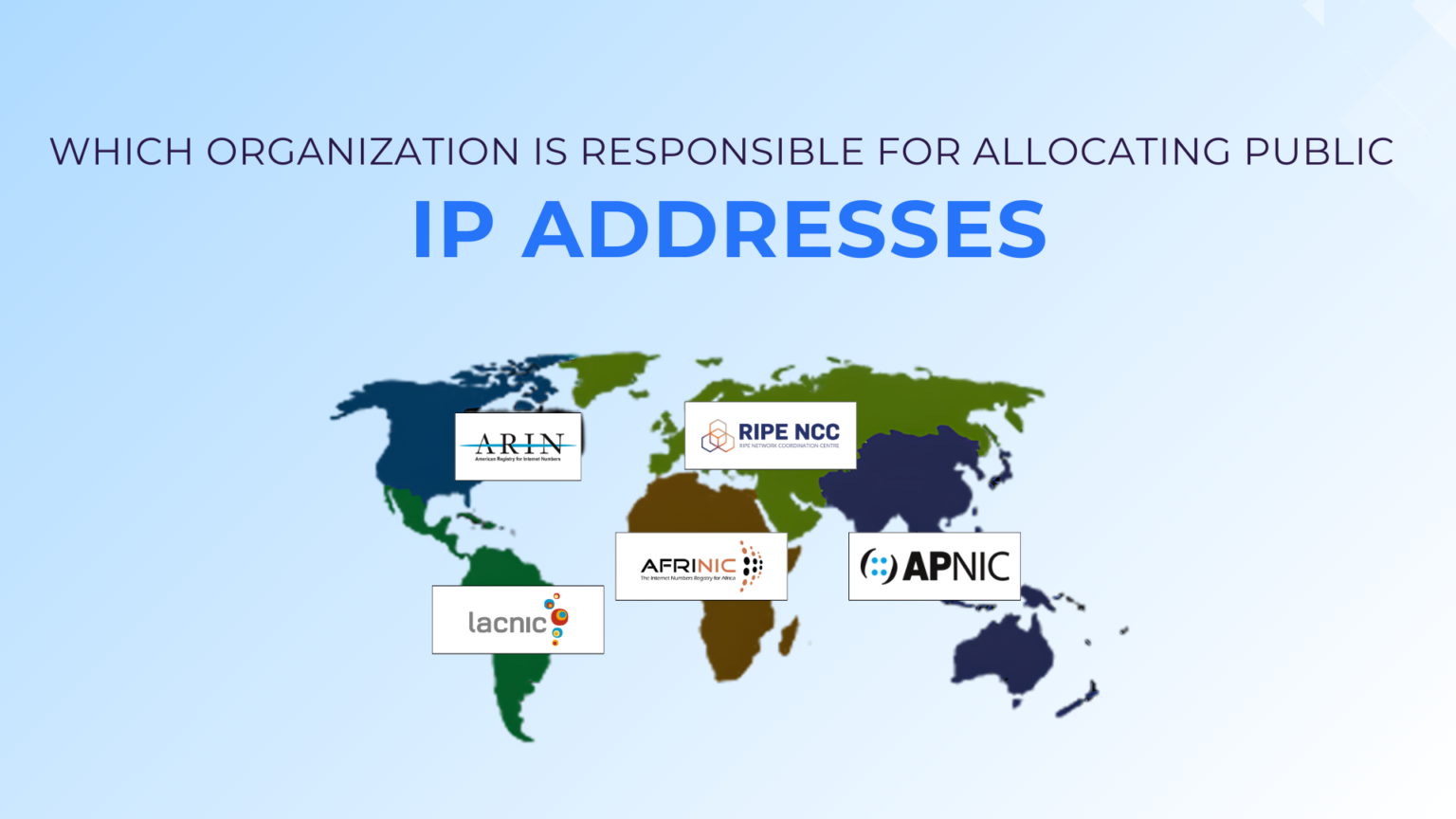 Which Organization is Responsible for Allocating Public Ip addresses?